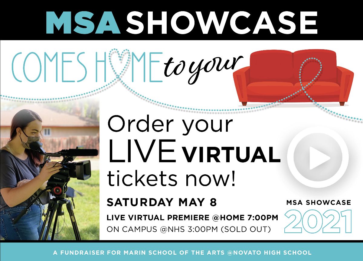 Showcase Comes Home Live Virtual Tickets Available • Marin School Of ...