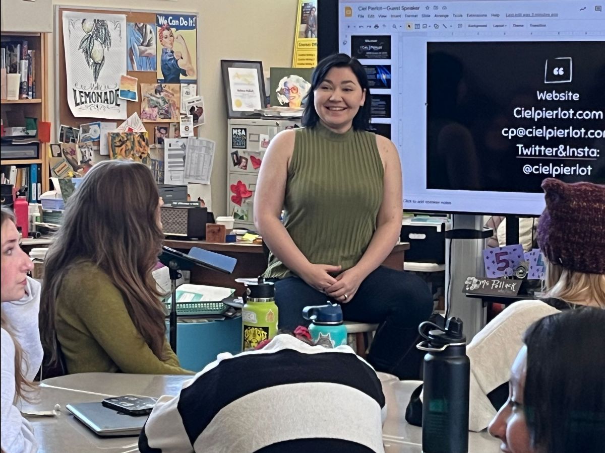 MSA Author Shares Adventures In Writing • Marin School Of The Arts